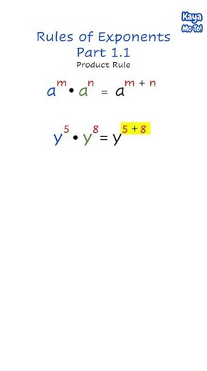 Part 1.1 | Exponent Rules
