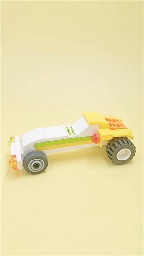 Building a Cool LEGO Drag Car! 🔥🧱 #shorts