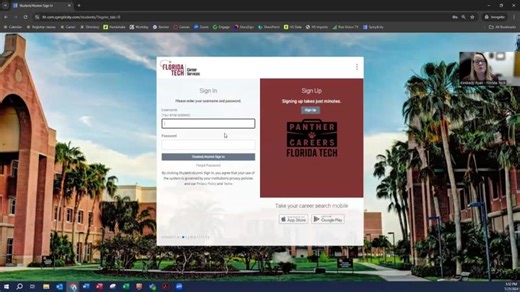 How to Use Panther Careers | Florida Institute of Technology