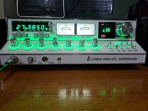 Unboxing Green-Eyed Cobra 2000 GTL by Snake Radio Customs and Builds