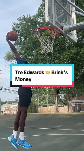 Introducing our newest Brink’s Armored Account partner, Tre Edwards! 🏀🔥 #brinksmoney #brinks #armoredaccount #brinksarmored #basketball
