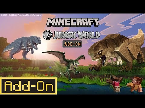 Jurassic World Add-On | Minecraft Marketplace | Showcase