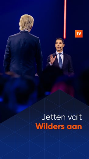 706K views · 3.7K reactions |  Wat is er nog over van de Nederlandse identiteit? Rob Jetten (D66) en Geert Wilders (PVV) clashen met elkaar, maar schudden elkaar ook de hand. #1Vdebat #verkiezingen #politiek #nieuws #EenVandaag | EenVandaag | Facebook