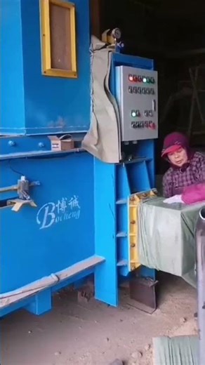 Rice Husk Bagger With Conveyor And Heat Sealing Machine