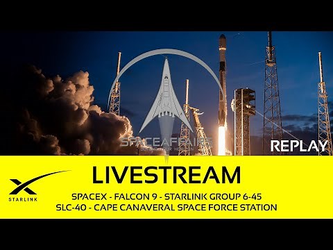 SpaceX - Falcon 9 - Starlink Group 6-45 - SLC-40 - Cape Canaveral SFS - March 31, 2024
