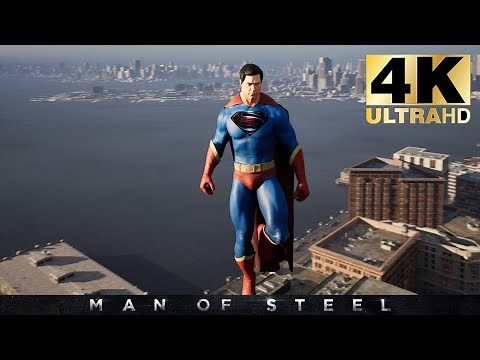Superman Flight simulator A Superman Style Flight Experience (UE5) 4k-60fps
