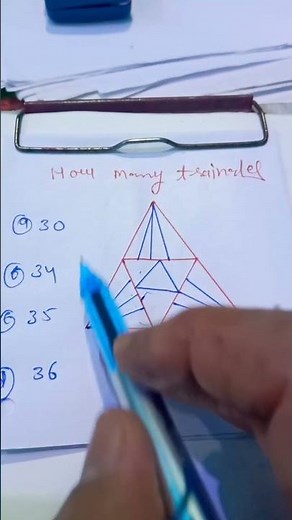 How many triangles are there in the given figure?