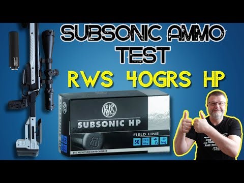 RWS Subsonic 40gr LHP – German Consistency Still Delivers | B14R Test