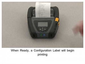 Introduction to the Zebra QLn420 - Printing a Configuration Label | Accept UK