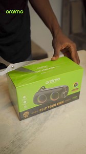 😎😎Light up your sound by speaker, with RGB lights & Bluetooth 5.3 for an immersive audio experience👇 Show Now👉eshop.oraimo.com/OBS-53D- | oraimo store GH