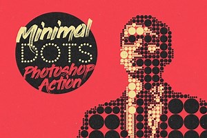 Minimal Dots Photoshop Action 4079709 - FreePSDvn