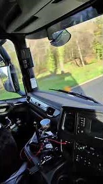 POV: Articulated Truck on a Busy Roundabout 🚛