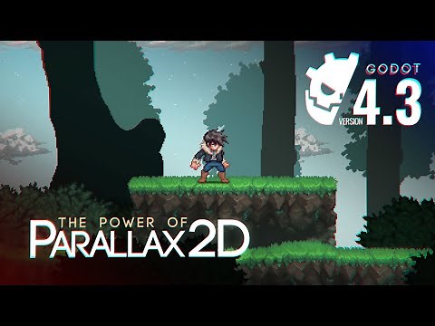 Godot 4.3 /// Parallax2D Node /// A Game-Changer for 2D Scrolling