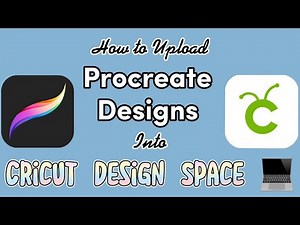 HOW TO UPLOAD PROCREATE DESIGNS INTO CRICUT DESIGN SPACE: From IPad or Phone to Computer 💻