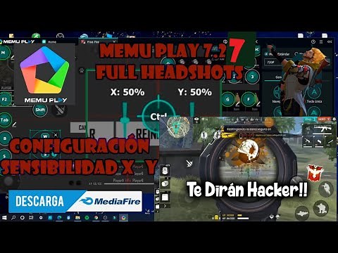 ✅MEMU PLAY 7.2.7 ULTIMA VERSIÓN + CONFIGURACIÓN PERFECTA FULL HEADSHOTS✅