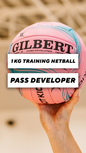 A ball like no other in the GILBERT Range. The 1 KG Pass Developer 💪 #GILBERTisNetball #GILBERTisTrainingBalls | Gilbert Netball AUS/NZ