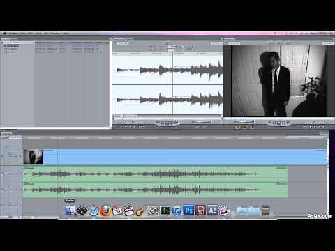 Final Cut Pro 7 Tutorial - Editing Audio (Waveform)