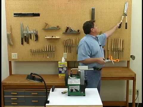 Scissor Sharpening with Tormek