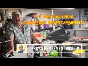 14' Aluminum V Bottom Boat AWESOME IMPROVEMENTS