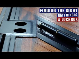 Gate Hinges and Lockbox Info & Tips | JIMBO'S GARAGE