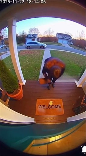 💥🐔 Tiny chicken… BIG explosion! Watch what happens when this little guy goes BOOM on the porch!