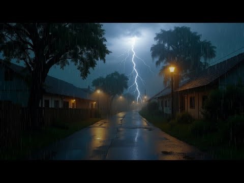 Sounds of Rain & Thunder for Deep Sleep – Relax Your Mind & Sleep Peacefully Tonight
