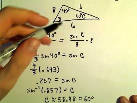 Side Angle Side for Triangles, Finding Missing Sides/Angles, Example 1