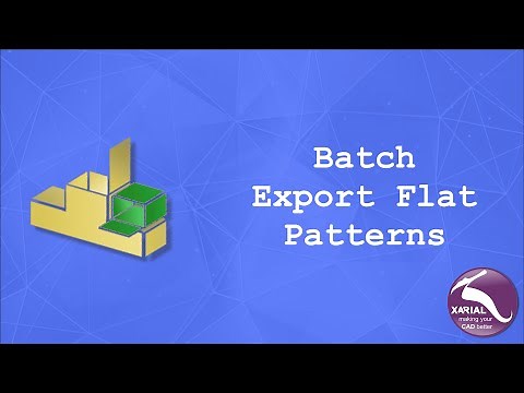 SOLIDWORKS Macro Of The Week: Batch Export Flat Patterns