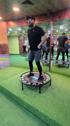 Ubound Class #sport #ubound #sportive #jumping #healthy #power #stressrelief #hoo_haa #trampoline #music #lebanon #ksa #dubai