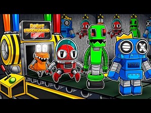 UNDERGROUND RAINBOW ROBOTS MOVIE!