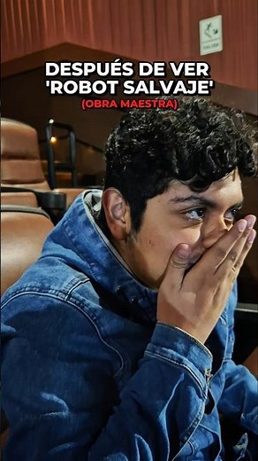 Tienen que ver 'Robot Salvaje' en cines. 🥹