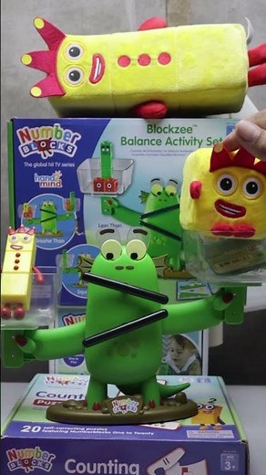 Numberblocks – 29:18 Second Mini Blocklets Numberblocks 1 Soft & Squishy Cubes! Blockzee Balance