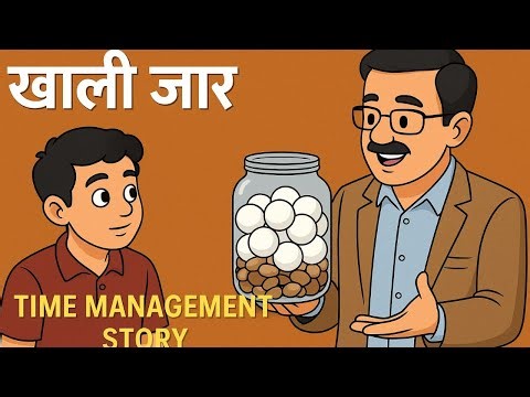 ✨ The Empty Jar and Golf Balls – Time Management Story ✨