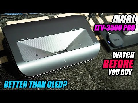 AWOL Vision LTV 3500 Pro Review: 4K Laser Projector With Cinematic+ Screen