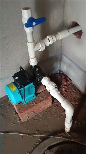 💡1 HP monoblock pump install 🧑‍🔧 easy fittings and Idea 💡 secret tricks and tips 🤯