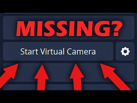 How To Get Start Virtual Camera Button On OBS (Tutorial NO BS)
