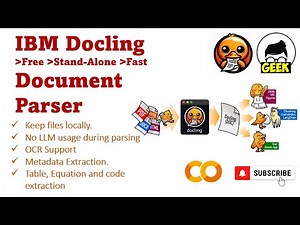 IBM Docling Free and OpenSource Advanced Document Parser