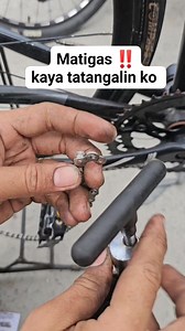 Hindi ko mapalambot ang stiff chain link🤣 #reels #bike #VSShop | VS Shop