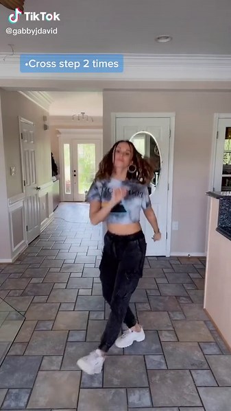 Fun TikTok Dance Tutorial: Cross Step, Heel Toe, Groove, Turn!