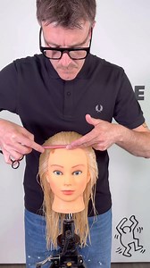 Layering - A removal of weight within the vertical dimension of the haircut Concave Layering. Back to front layering from the length at the occipital. Following the head shape# all the way to the front hairline, pulling back in the back, and pulling up in the front. #knowledgedestroysfear #thefactoryhair #haircut #hairbrained #hair #haireducation | D.j. muldoon