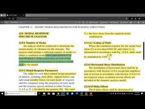 Seismic forces of Equivalent Lateral Force Procedure using ETABS and hand calculation (Lec10)