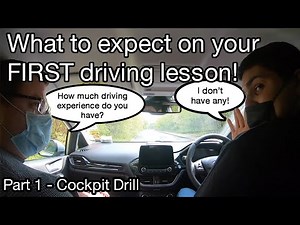 Your FIRST UK Driving Lesson - Cockpit Drill