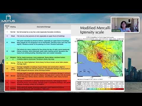 The Modified Mercalli Intensity Scale