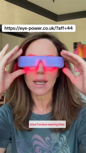 Heather Gordon | Project Goods | OBSESSED! These red light therapy glasses have completely eliminated my floaters. My dry eyes are about 80% improved and my up close vision... | Instagram