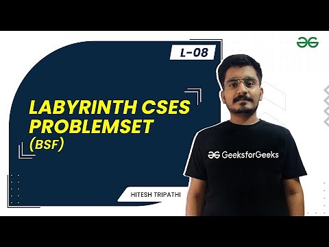 L08 - Labyrinth CSES Problemset | BFS Path Calculation | Graph Theory Series
