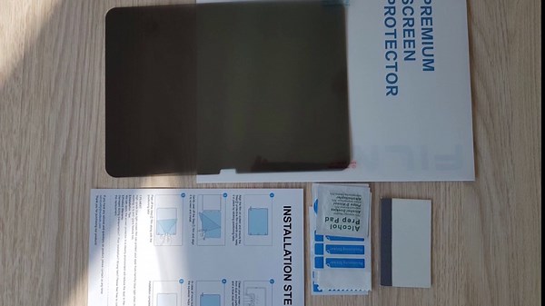 FILMEXT Privacy Screen for iPad Pro 11 inch M4 2024, iPad Pro 11 Screen Protector Privacy Anti Glare Anti Blue Light PET Anti-Spy Filter - [Landscape Privacy]