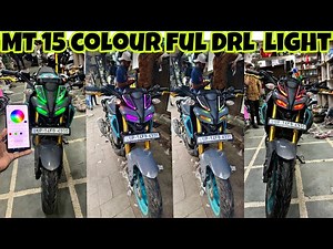 MT15 headlight modification 😱 | Yamaha MT-15 DRL light modified