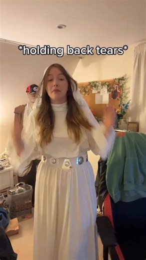 Pixelette on Instagram: "“Help me, Obi-Wan Kenobi; you’re my only hope” Thank you so much to @procosplay_official for this amazing cosplay. When I was a kid and watched Star Wars: A New Hope, I feel in love with Princess Leia. She was gorgeous but had attitude and fire that I admired. Being able to wear her iconic outfit from the first movie has me so giddy and I shed a few tears lmao. Growing up my love of nerdy things wasn’t encouraged, but now I am an adult I find myself finally doing all the