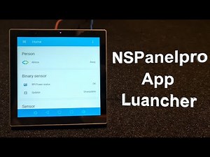 NSPanel Pro Any App Default Launcher