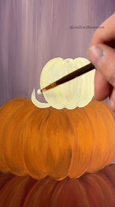 100K views · 472 reactions | [clip] Painting the little pumpkin!  #easypainting #falldecor #paintingtips #tipsandtricks #tutorials | Emily Seilhamer Art | Facebook